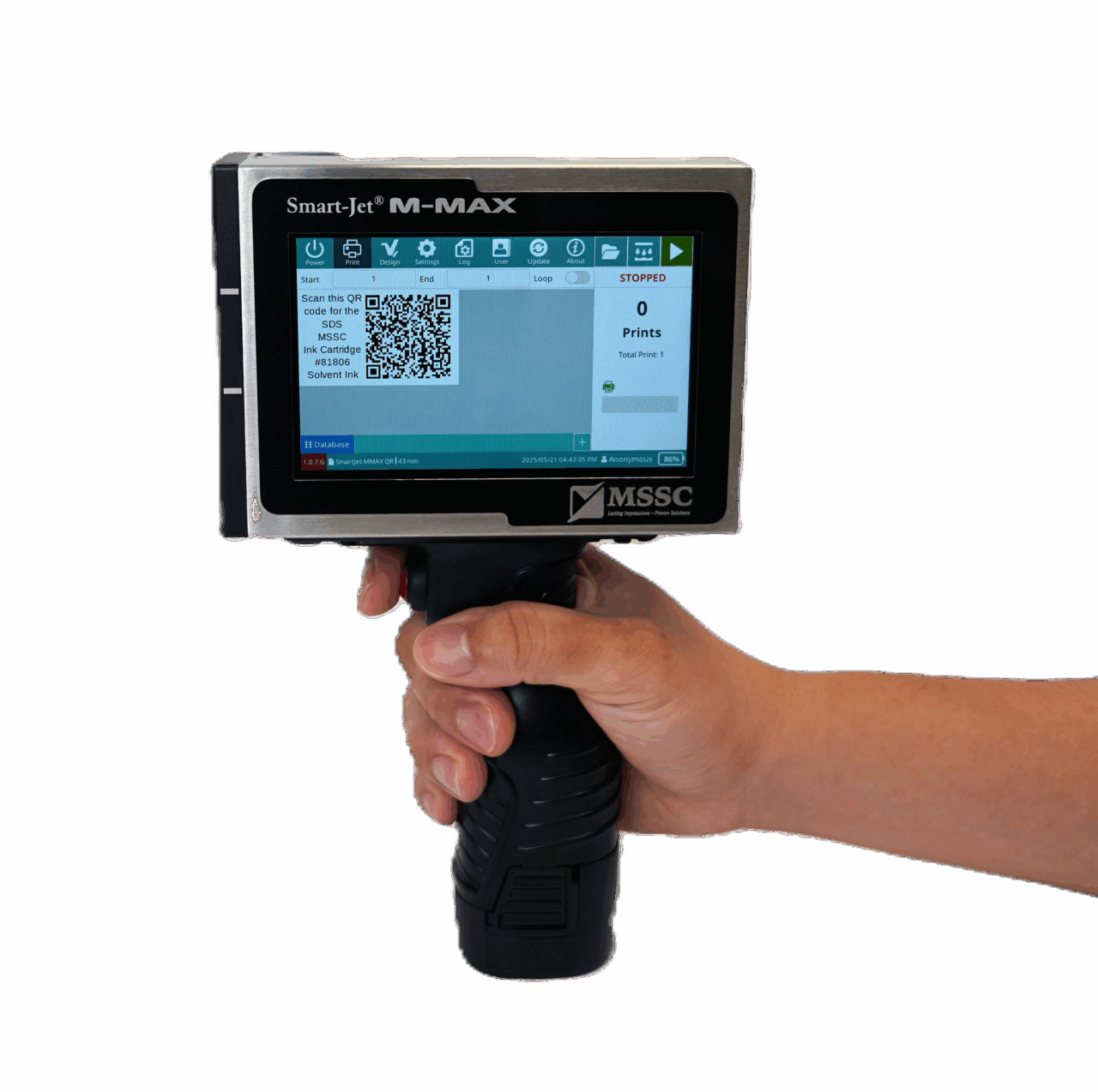 MSSC Smart-Jet M Max Handheld Printer | DVPG